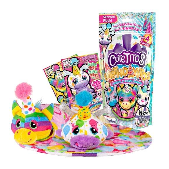 Claire's | Toys | Cutetito Birthdayitos Furry Party Friend Blind Bag ...